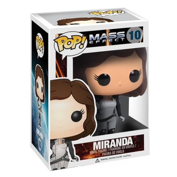 Funko Pop! Mass Effect Miranda 10 Original Colecionavel - Moça do Pop ...