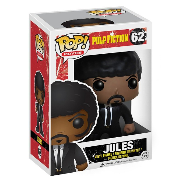 Funko Pop! Filmes Pulp Fiction Jules 62 Original Colecionavel - Moça do ...