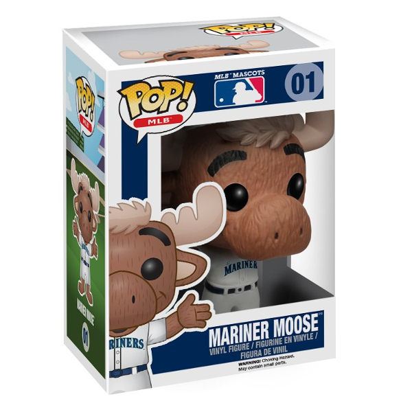 Funko Pop! MLB Mascots Mariner Moose 01 Original Colecionavel - Moça do ...