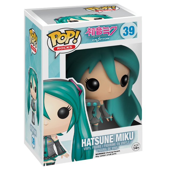 Funko Pop! Rocks Hatsune Miku 39 Exclusivo Original Colecionavel - Moça ...