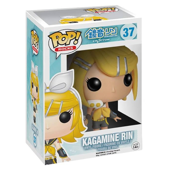 Funko Pop! Rocks Vocaloid Kagamine Rin 37 Original Colecionavel - Moça ...