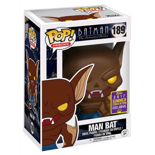 Funko Pop! Heroes DC Comics Batman Man Bat 189 Exclusivo 2017 - Moça do ...