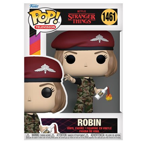 Funko Pop! Television Stranger Things Robin 1461 Original Colecionavel ...