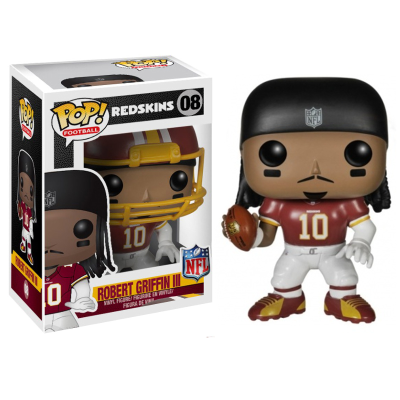 Funko Pop Football Redskins Robert Griffin Iii 08 Original Moça Do Pop Funko Pop é Aqui