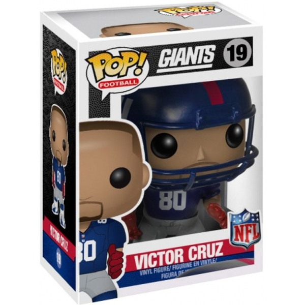 Funko Pop! Football NFL Giants Victor Cruz 19 Original Colecionavel ...
