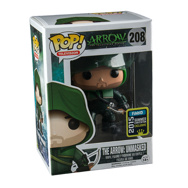 Funko Pop! Television Arrow / Arqueiro Verde The Arrow Unmasked 208 ...