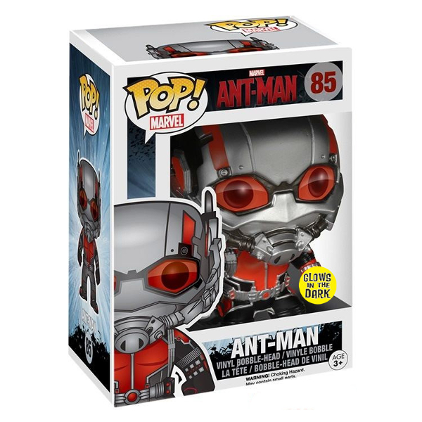 Funko Pop! Marvel Ant-Man 85 Glow Original - Moça do Pop - Funko Pop é ...