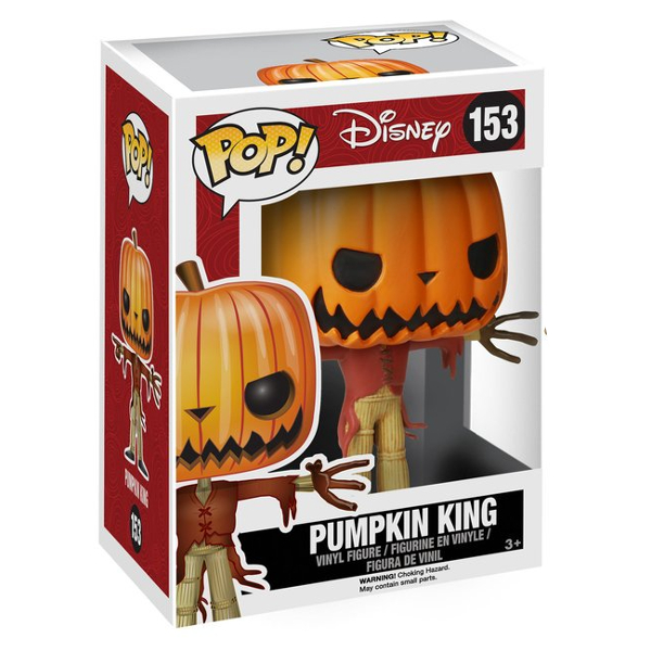 Funko Pop! Disney Pumpkin King 153 Original Colecionavel - Moça do Pop ...