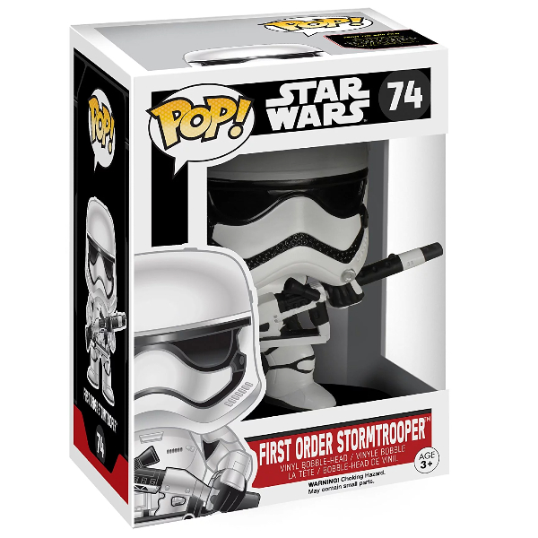 Funko Pop! Star Wars First Order Stormtrooper 74 Original - Moça do Pop ...