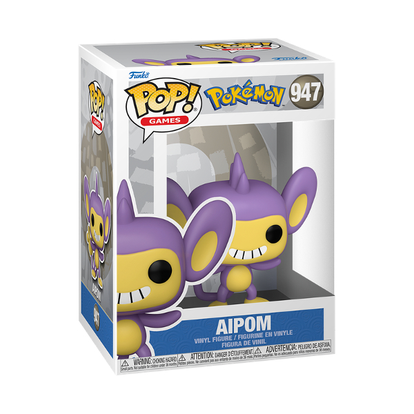 Funko Pop! Games Pokemon Aipom 947 Original Colecionavel - Moça do Pop ...