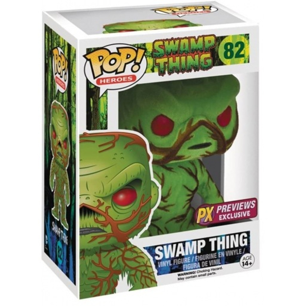 Funko Pop! Heroes Swamp Thing 82 Exclusivo Original Colecionavel - Moça ...
