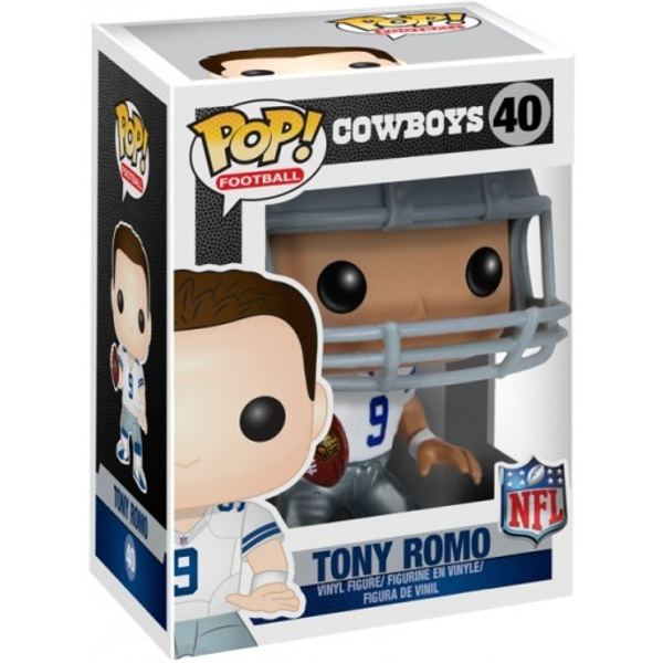 Funko Pop! Football Cowboys Tony Romo 40 Original - Moça do Pop - Funko ...