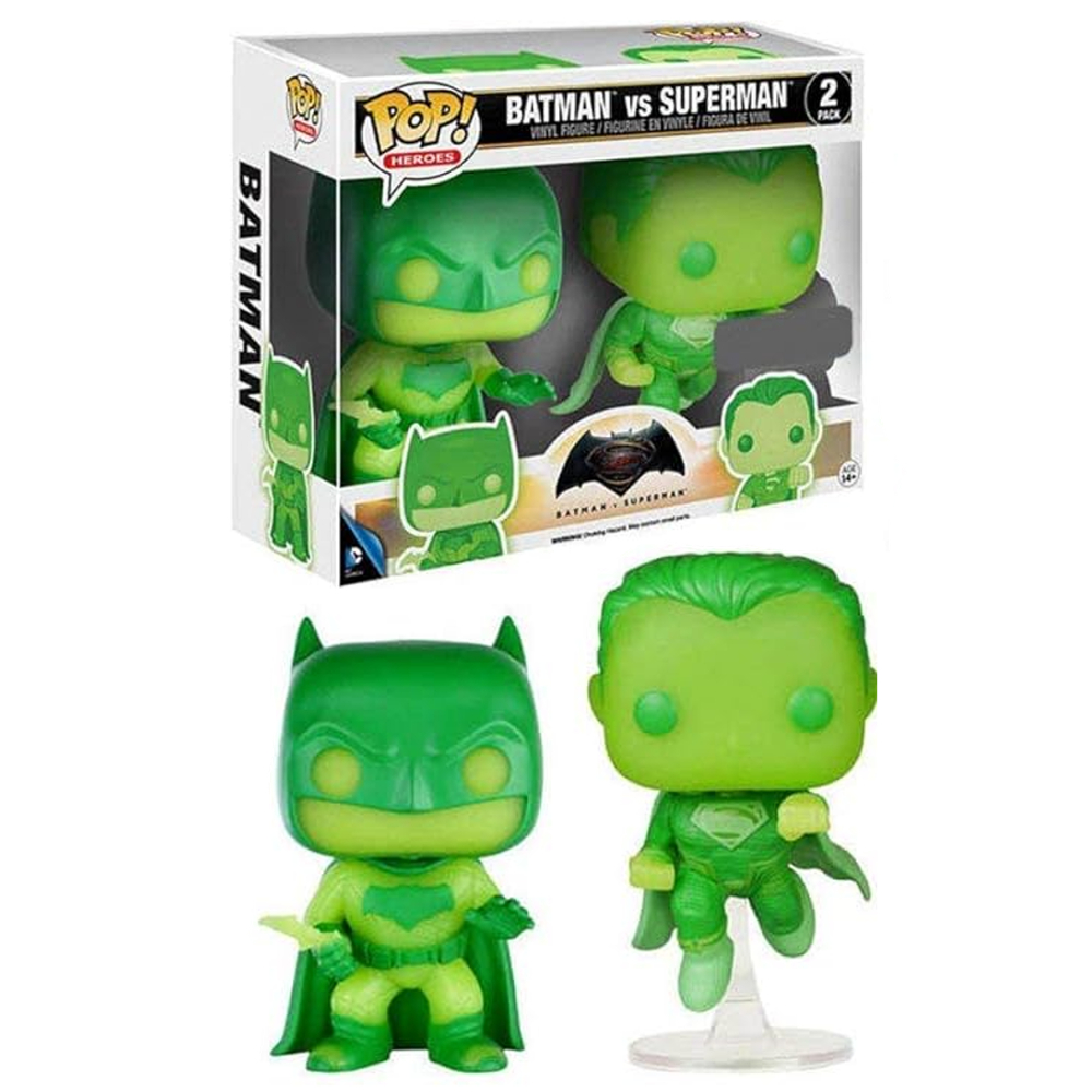 Funko Pop! Heroes DC Comics Batman Vs Superman 2 Pack - Moça do Pop ...