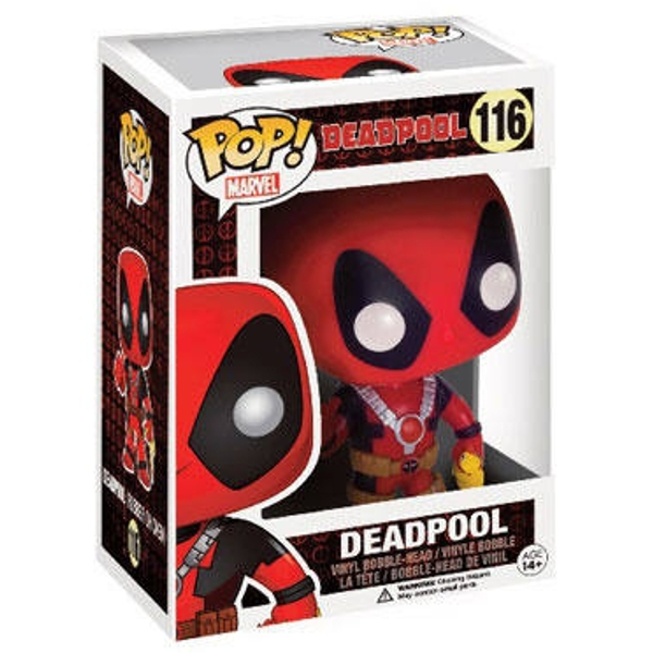 Funko Pop! Marvel Deadpool 116 Exclusivo Original Colecionavel - Moça ...