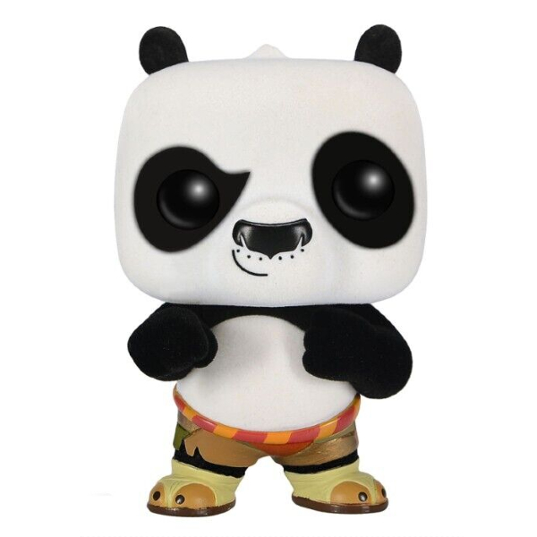 Funko Pop! Filmes Kung Fu Panda Po 250 Exclusivo Flocked Original ...