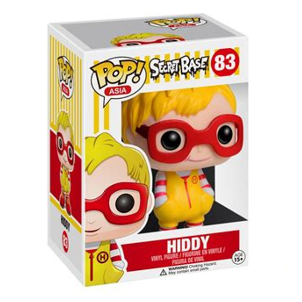 Funko Pop! Asia Secret Base Hiddy 83 Original Boneco Colecionavel ...