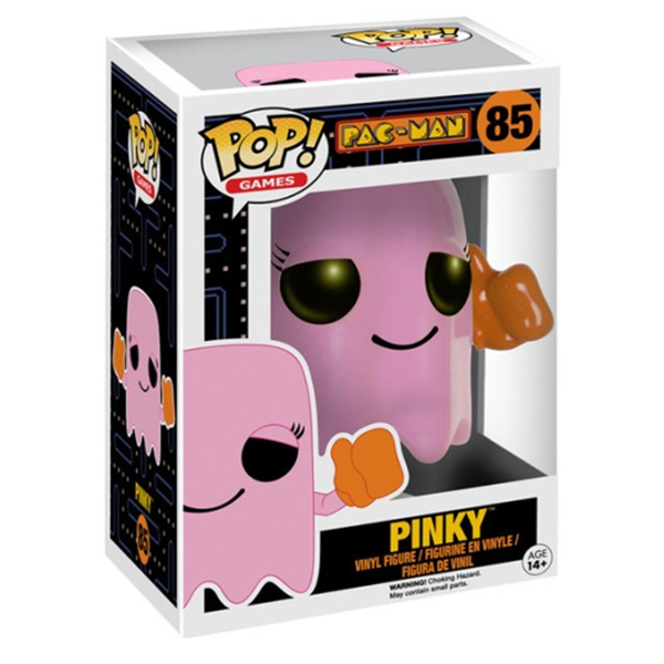 Funko Pop! Games Pac-Man Pinky 85 Original Colecionavel - Moça do Pop ...