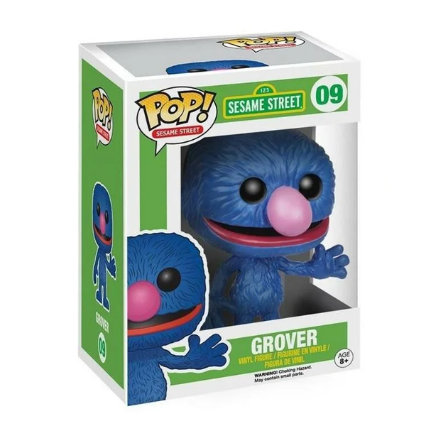 Funko Pop! Television Sesame Street / Vila Sesamo Grover 09 - Moça do ...