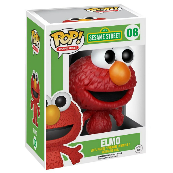 Funko Pop! Sesame Street Elmo 08 Original Colecionavel - Moça do Pop ...
