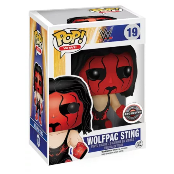 Funko Pop! WWE Wolfpac Sting 19 Exclusivo Original Colecionavel - Moça ...