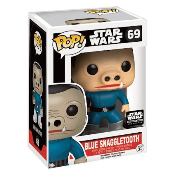 Funko Pop! Star Wars Blue Snaggletooth 69 Exclusivo Original - Moça do ...
