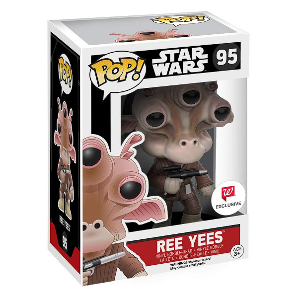 Funko Pop! Star Wars Ree Yees 95 Exclusivo Original Colecionavel - Moça ...
