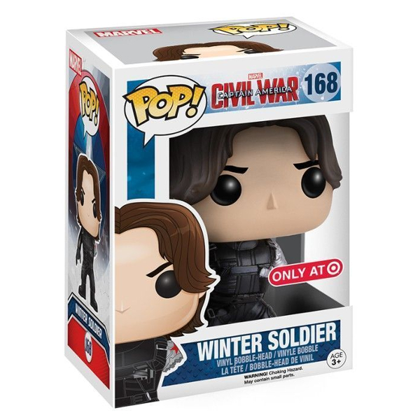 Funko Pop! Marvel Civil War Winter Soldier 168 Exclusivo Original ...