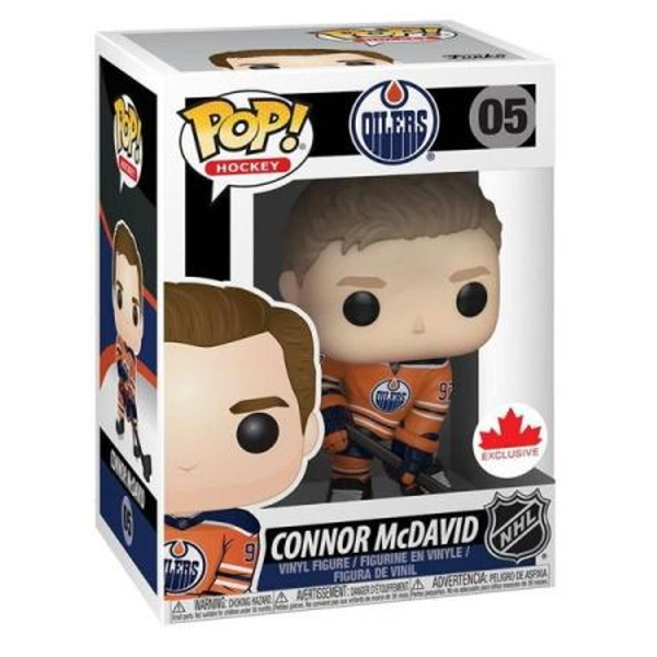 Funko Pop! Hockey Connor McDavid 05 Exclusivo Original - Moça do Pop ...