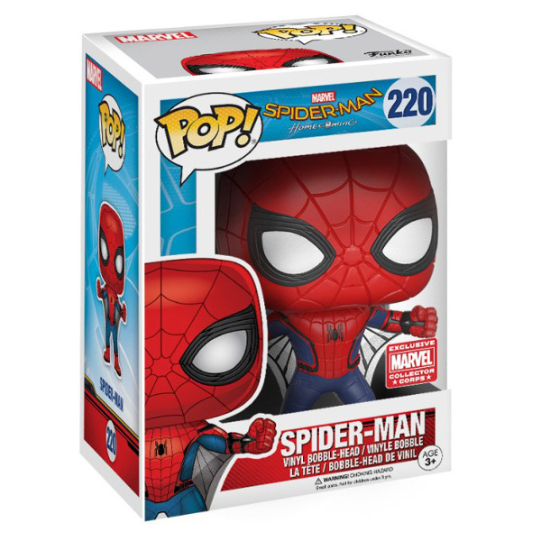 Funko Pop! Marvel Homem Aranha / Spider Man 220 Exclusivo - Moça do Pop ...