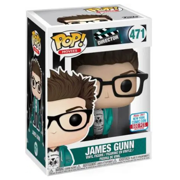 Funko Pop! Filmes Director James Gunn 471 Exclusivo Original - Moça do ...