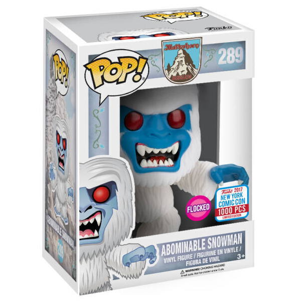 Funko Pop! Abominable Snowman 289 Exclusivo Flocked Original - Moça do ...