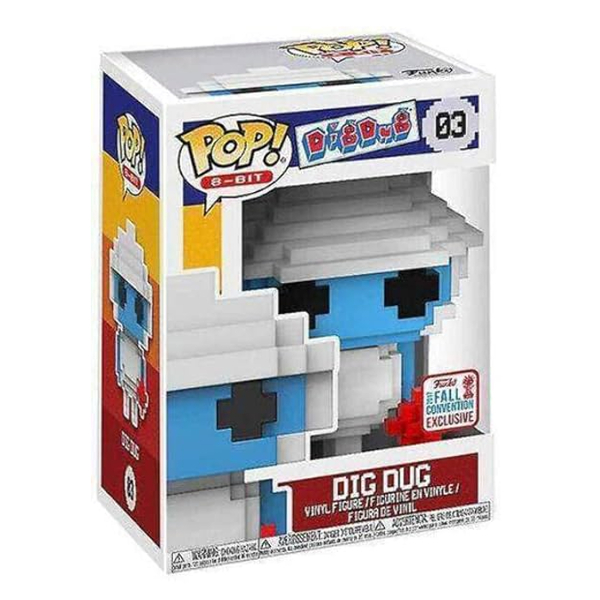 Funko Pop! 8-Bit Dig Dug 03 Exclusivo Original - Moça do Pop - Funko ...