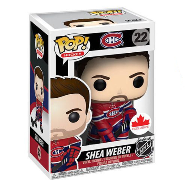 Funko Pop! Hockey Shea Weber 22 Exclusivo Original - Moça do Pop ...