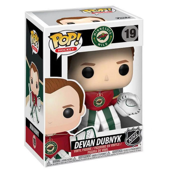 Funko Pop! Hockey Devan Dubnyk 19 Original - Moça do Pop - Funko Pop é ...