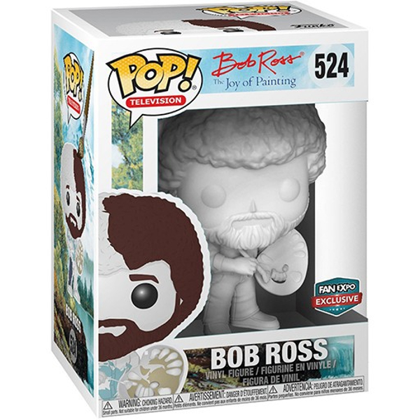 Funko Pop! Television Bob Ross 524 Exclusivo Original Colecionavel ...