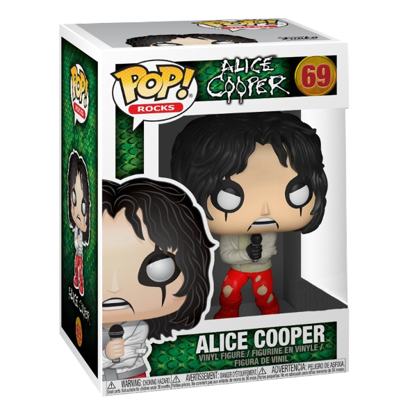 Funko Pop! Rocks Alice Cooper 69 Exclusivo Original Colecionavel - Moça ...