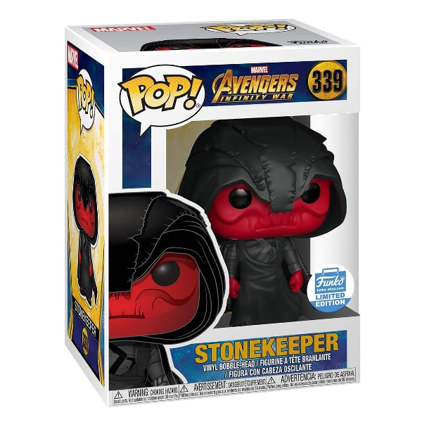 Funko Pop! Marvel Avengers Stonekeeper 339 Exclusivo Original - Moça do ...