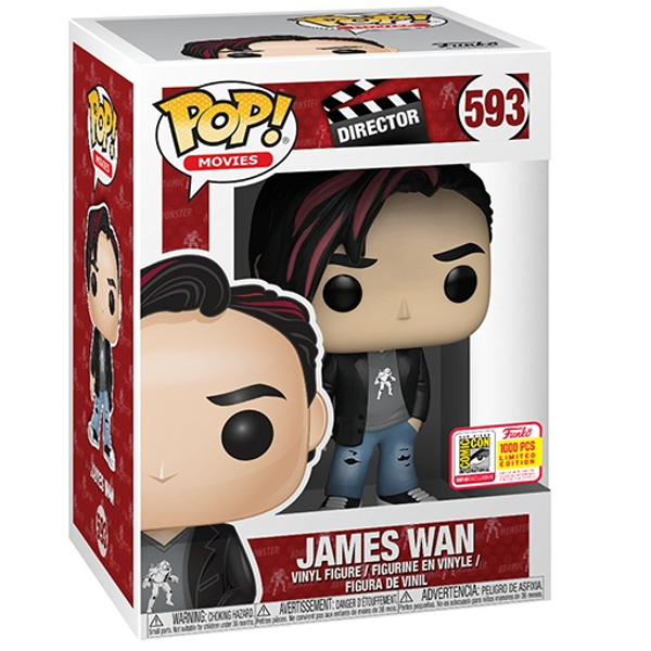 Funko Pop! Filmes Director James Wan 593 Exclusivo Original - Moça do ...