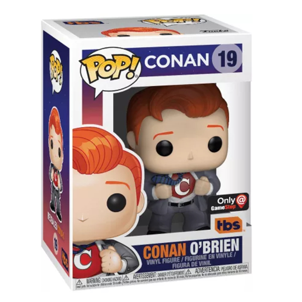 Funko Pop! Conan O'Brien 19 Exclusivo Original Colecionavel - Moça do ...