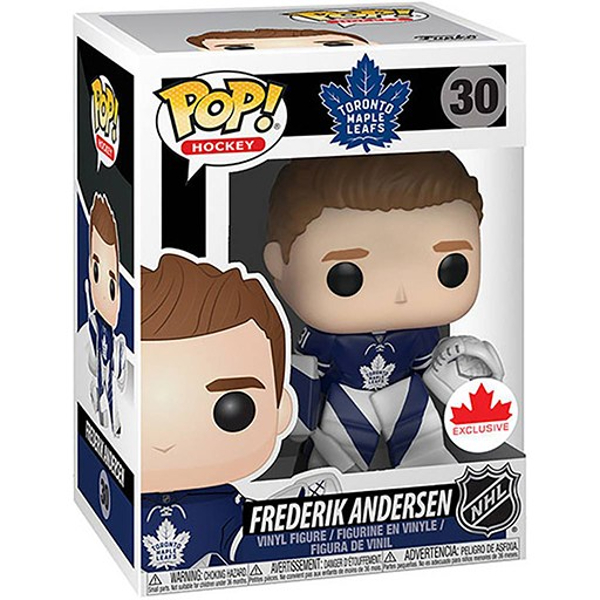 Funko Pop! Hockey Toronto Maple Leafs Frederik Andersen 30 Exclusivo ...