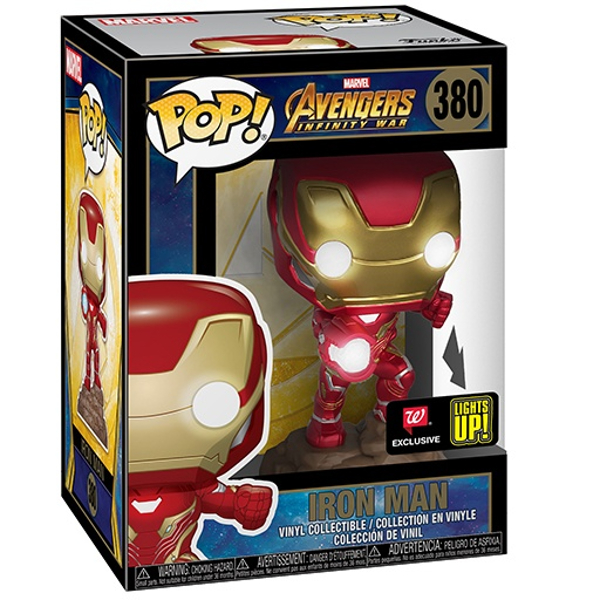 Funko Pop! Marvel Avengers Iron Man 380 Exclusivo Original - Moça do ...