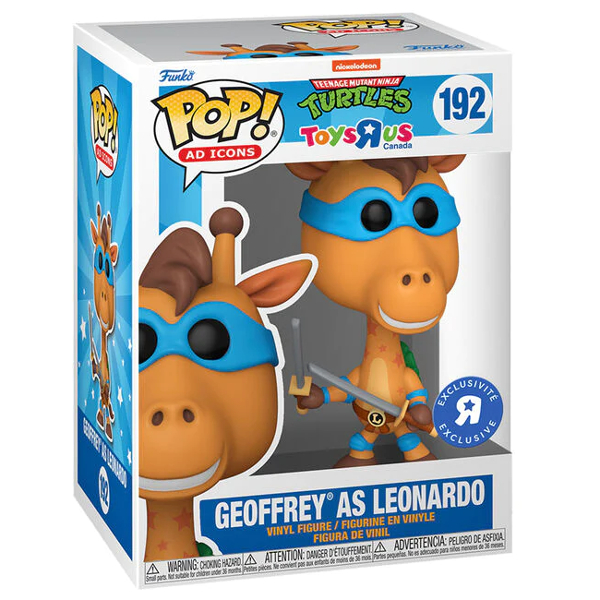 Funko Pop! Turtles Toys Rus Geoffrey As Leonardo 192 Exclusivo - Moça ...