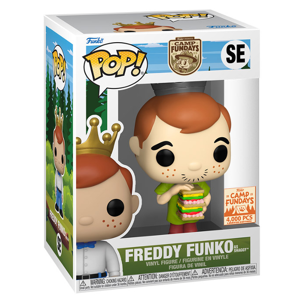 Funko Pop! Camp Fundays Freddy Funko Is Shaggy SE Exclusivo - Moça do ...