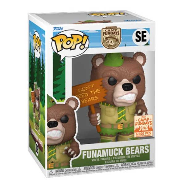 Funko Pop! Camp Fundays Funamuck Bears SE Exclusivo Original - Moça do ...