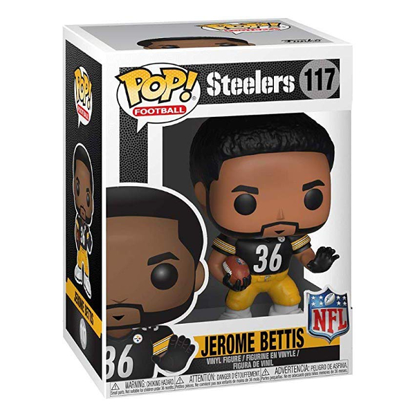 Funko Pop! Football Steelers Jerome Bettis 117 NFL Original - Moça do ...
