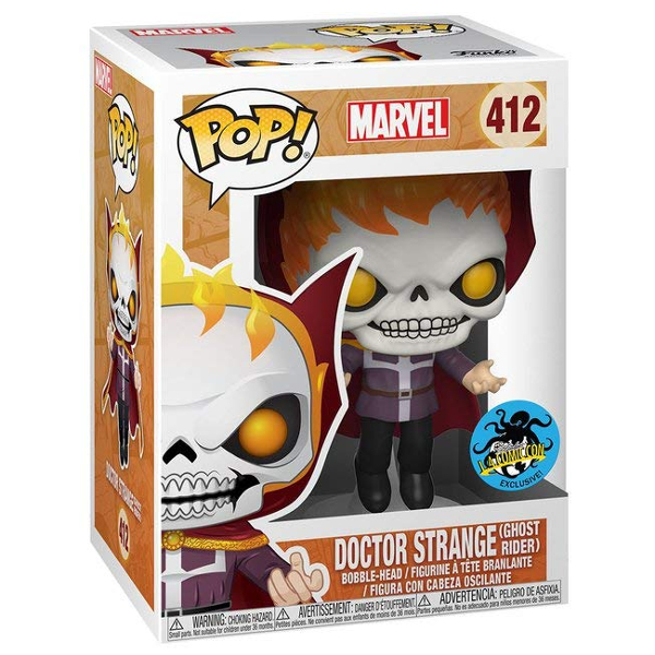 Funko Pop! Marvel Doctor Strange Ghost Rider 412 Exclusivo Original ...