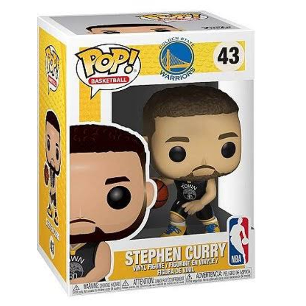 Funko Pop! Basketball Stephen Curry 43 Exclusivo Original Colecionavel ...