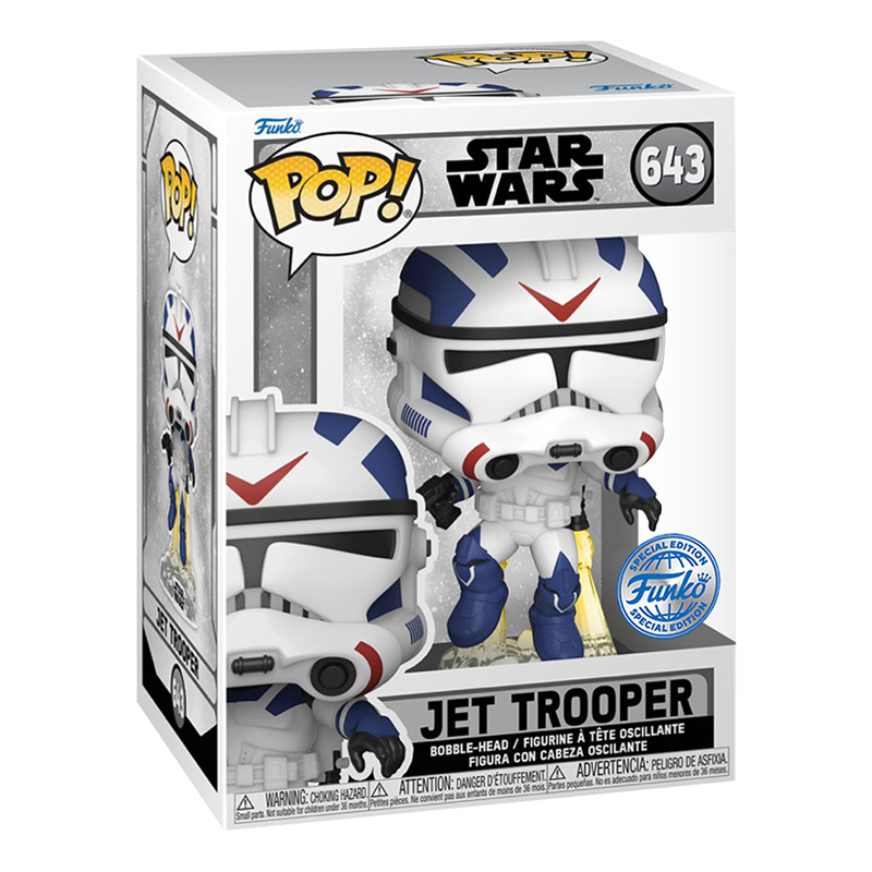 Funko Pop! Star Wars Jet Trooper 643 Exclusivo Original Colecionavel ...
