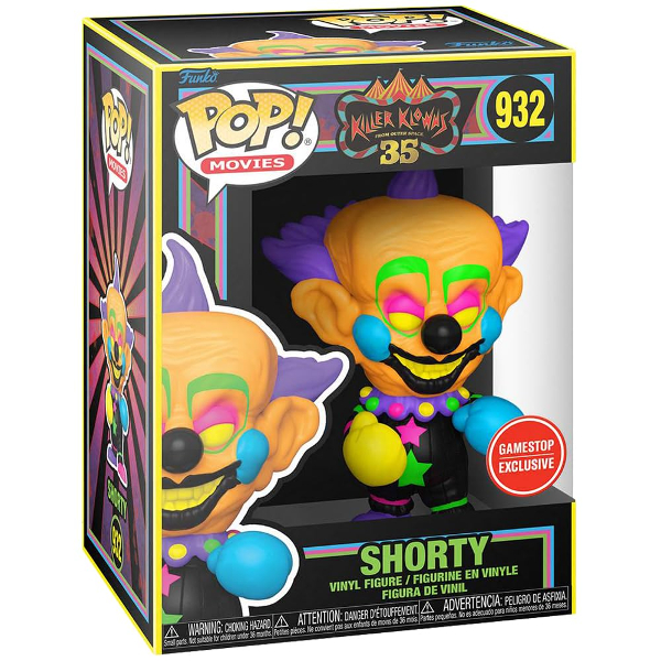 Funko Pop! Filmes Killer Klowns Shorty 932 Exclusivo Original - Moça do ...