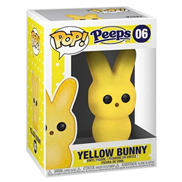 Funko Pop! Ad Icons Peeps Yellow Bunny 06 Original Colecionavel - Moça ...